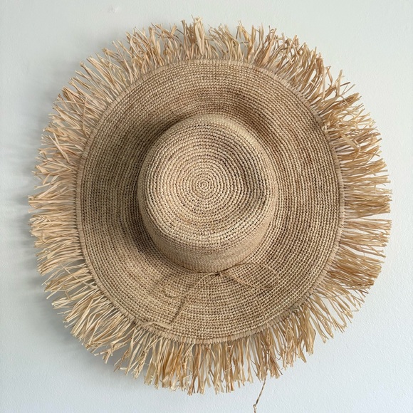 VENUS | Accessories | Venus Straw Sunhat Frayed Hem | Poshmark